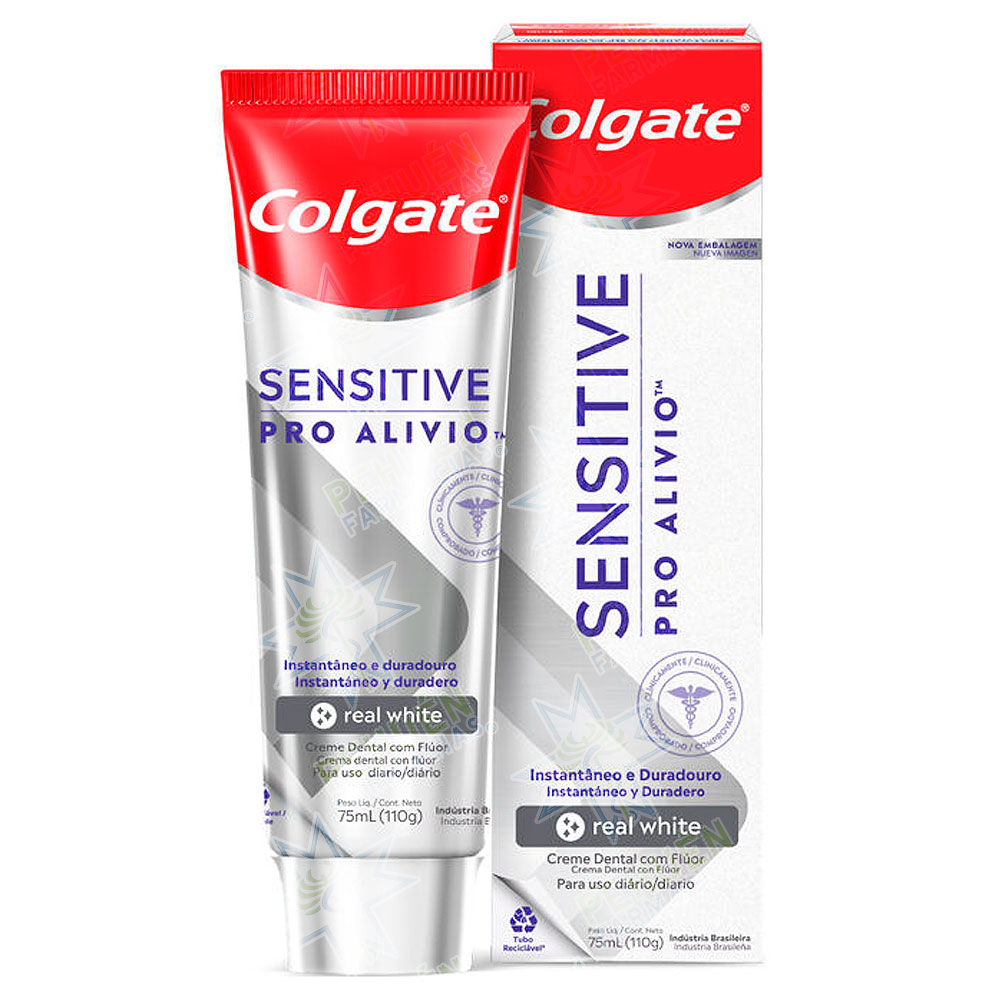 Colgate Sensitive Pro-Alivio Blanqueadora Pasta Dental 110 g | Pehuén ...